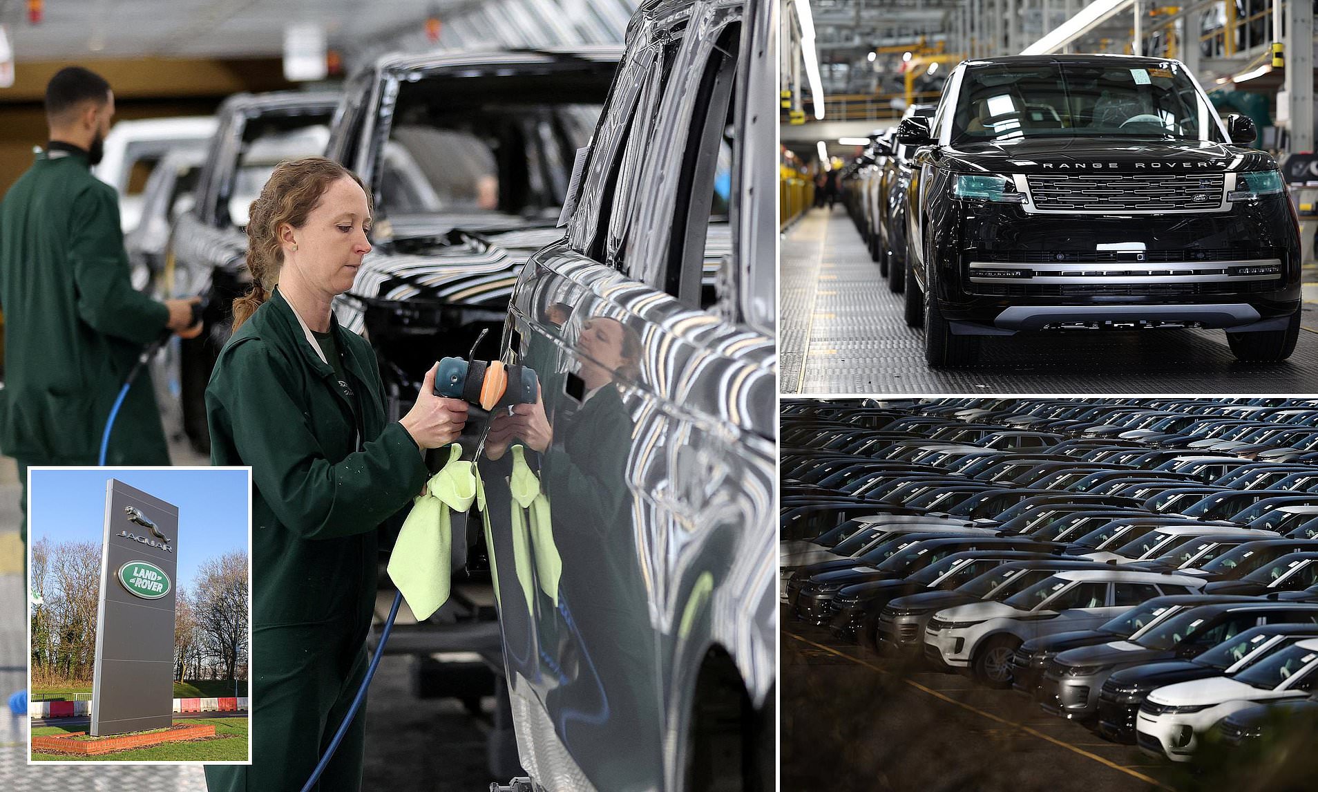 Jaguar Land Rover factory workers told to stay home until at least ...