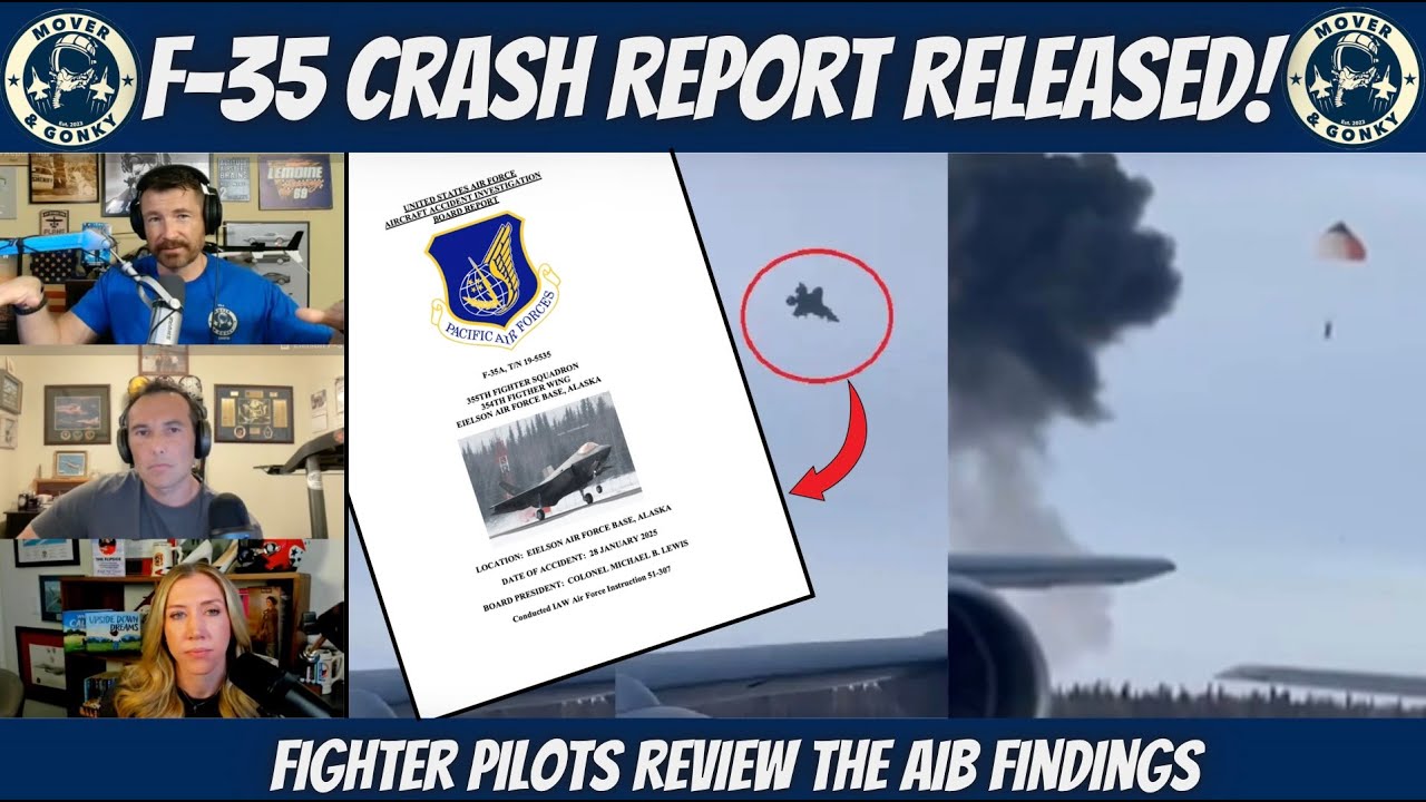 Alaska F-35 Crash Report Reveals Shocking New Details