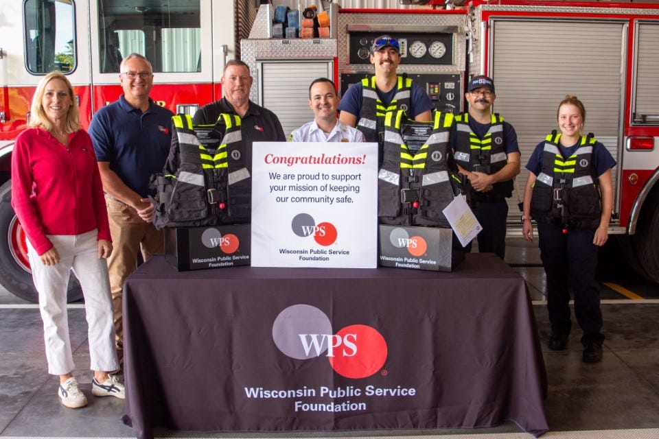 Central Wisconsin fire departments get WPS Foundation grants for life ...