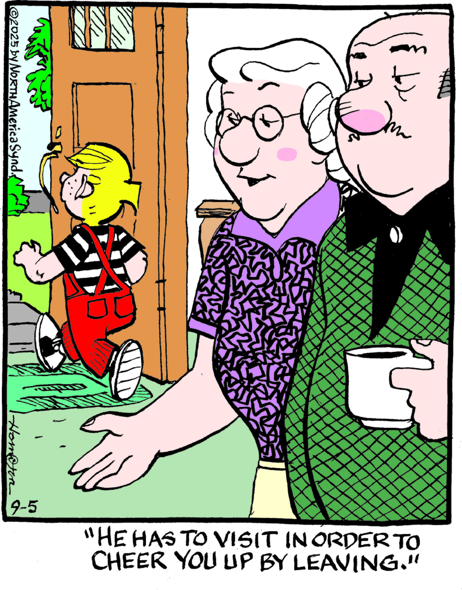 Dennis the Menace by H. Ketcham, M. Hamilton & R. Ferdinand