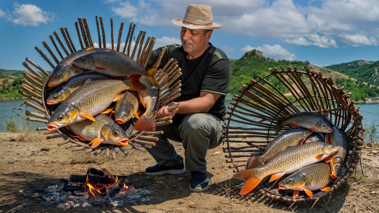 I built a DIY fish trap that'll make every fisherman jealous