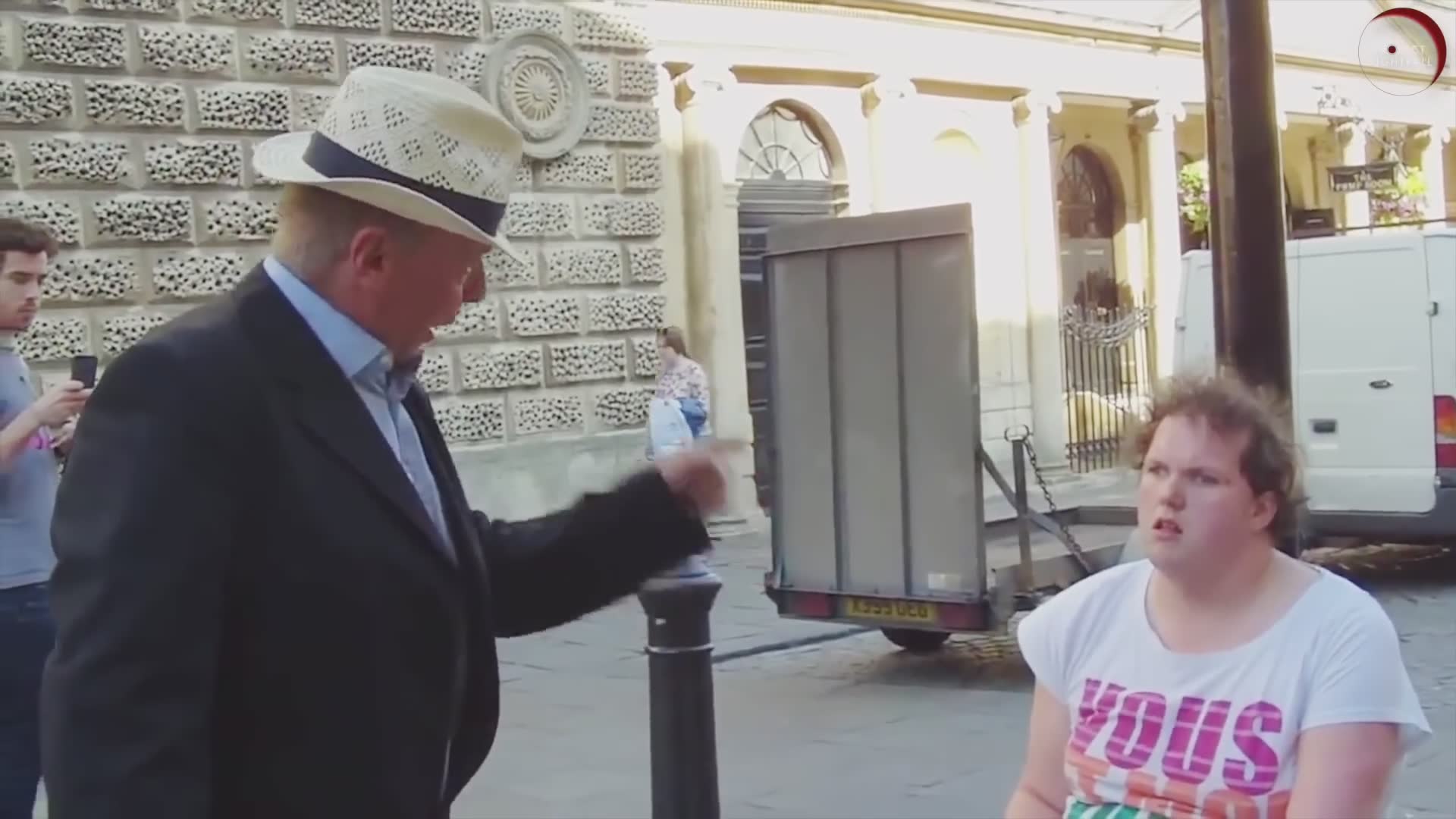 People being rude to street performers