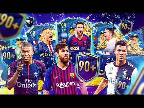 What do you get from 10 guaranteed 90+ Team of the Season packs?