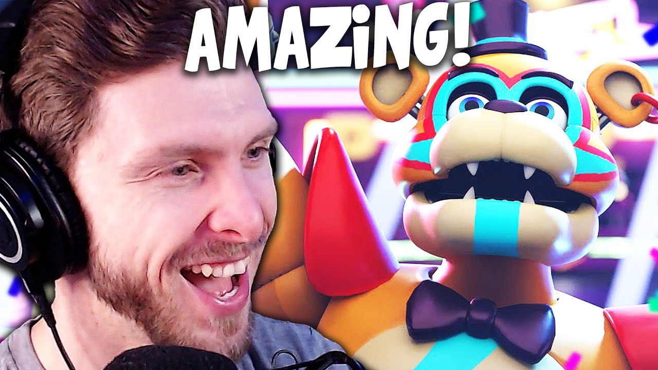 Vapor reacts to FNAF This Comes From Inside remix by Kyle Allen Music