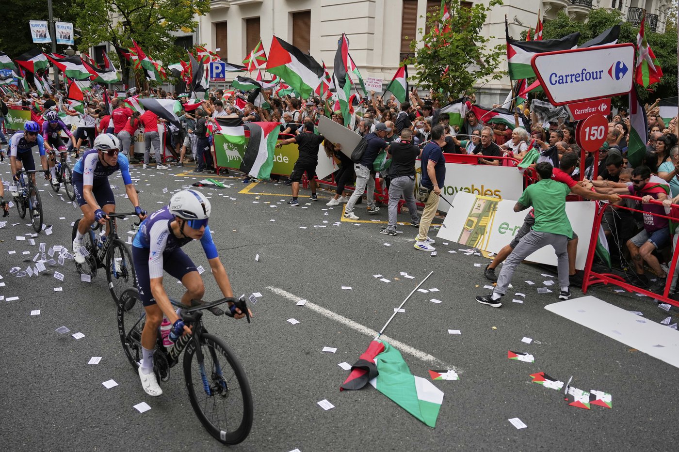 Cycling team Israel Premier Tech excluded from race in Italy over ...