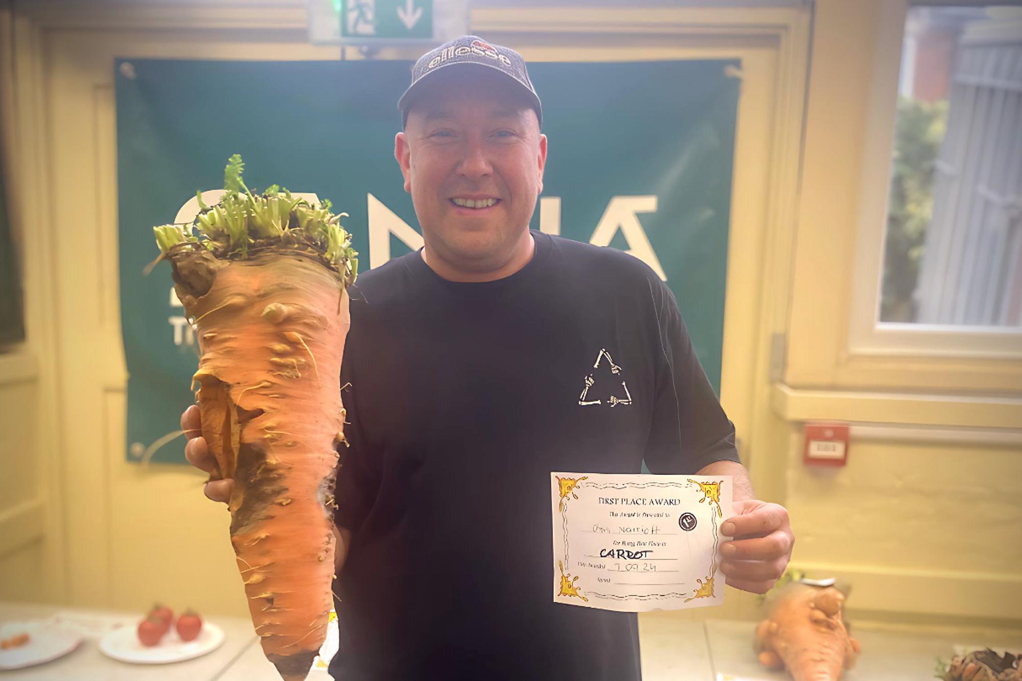 Giant vegetable contest returns this September in Clipstone