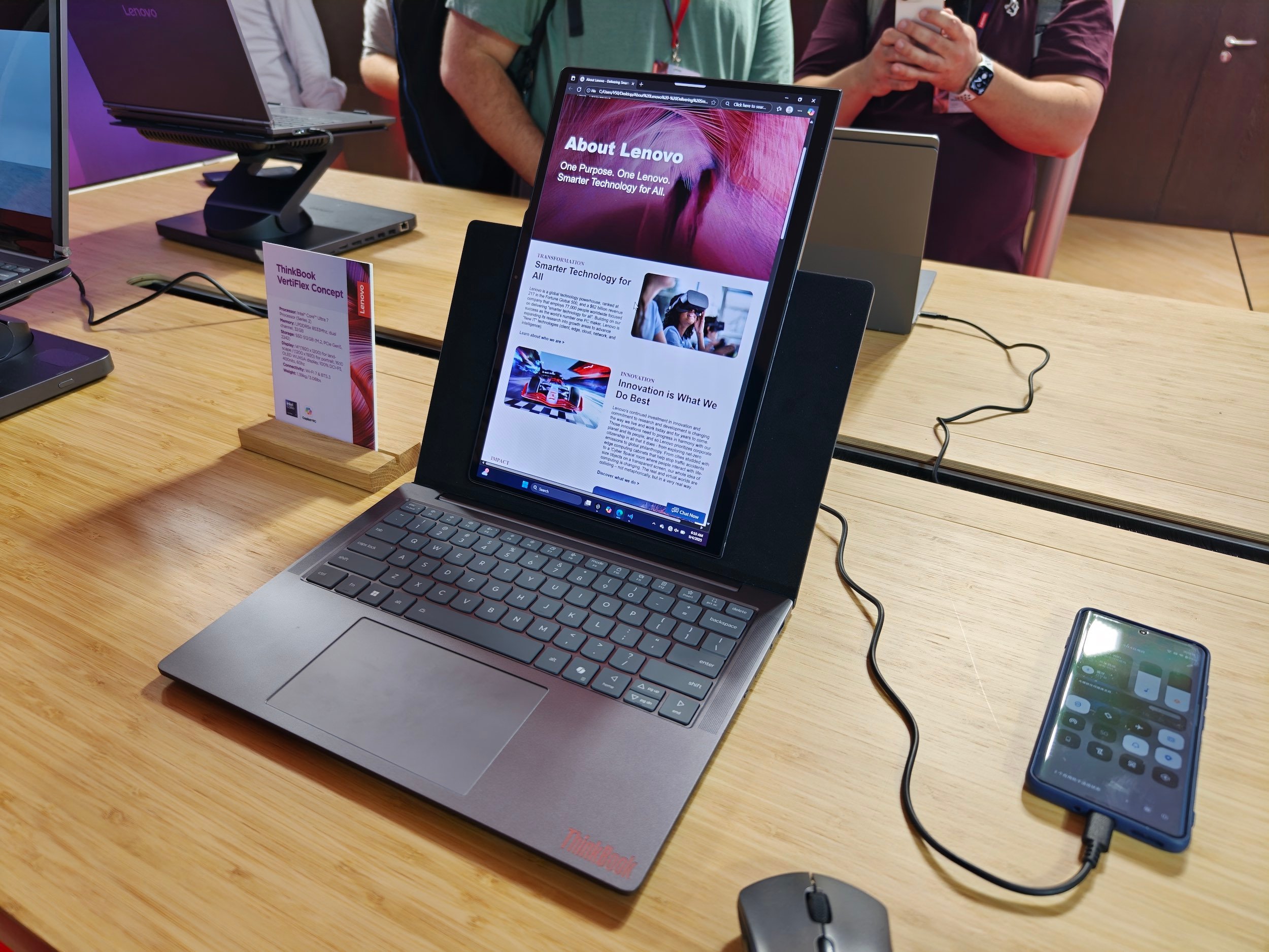 Lenovo’s flip screen laptop swivels 360 degrees
