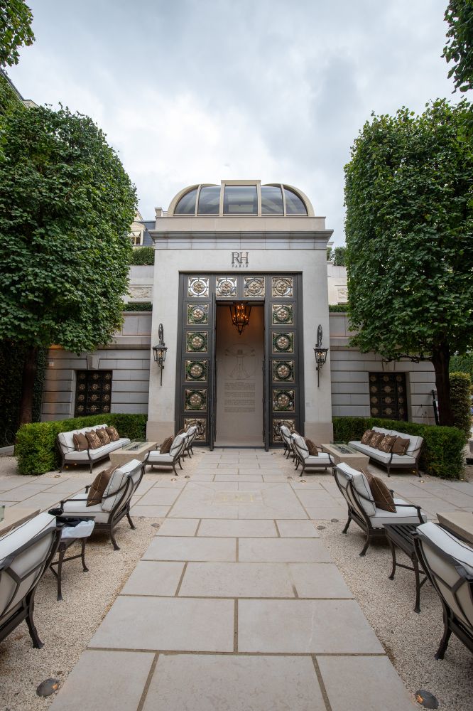 Inside The New RH Paris, The Gallery on the Champs-Élysées