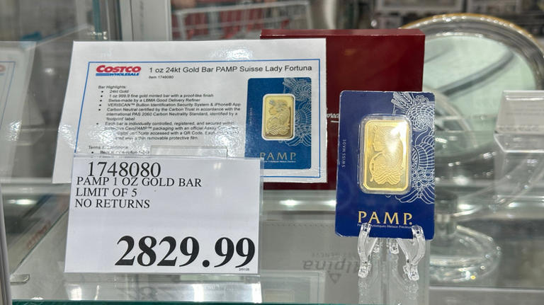 How Much Is A Gold Bar From Costco Worth Today?