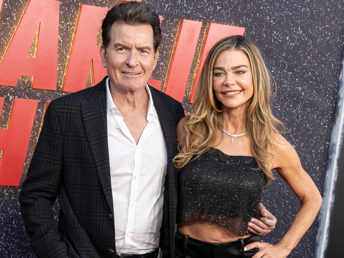 Charlie Sheen and Denise Richards: Rare Red Carpet Appearance