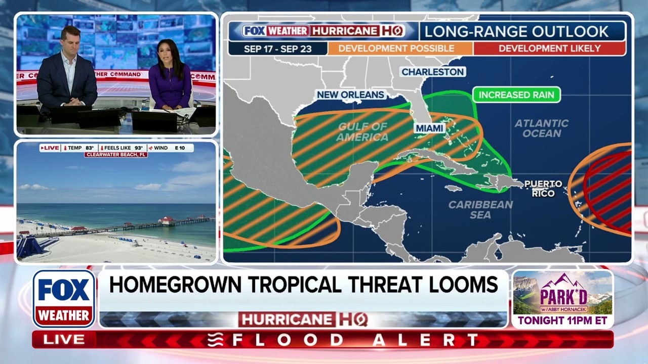 Longe-range outlook eyes Gulf, Caribbean for tropical activity into mid ...