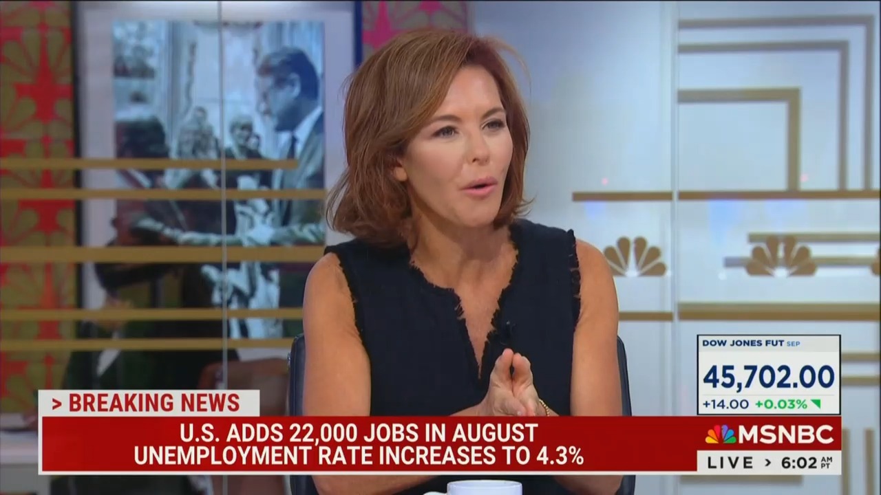 MSNBC’s Stephanie Ruhle Rejects CNBC Host’s ‘Good News’ Over Dismal ...