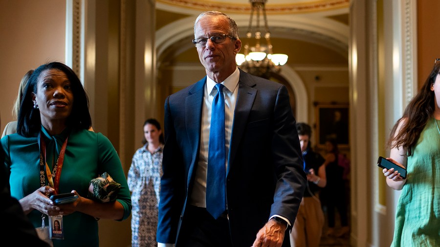 Thune endorses Hinson for Ernst’s Iowa Senate seat