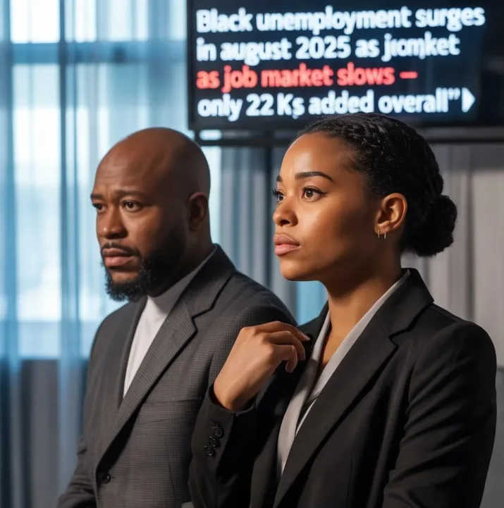 Black Unemployment Surges in August 2025 as Job Market Slows – Only 22K ...