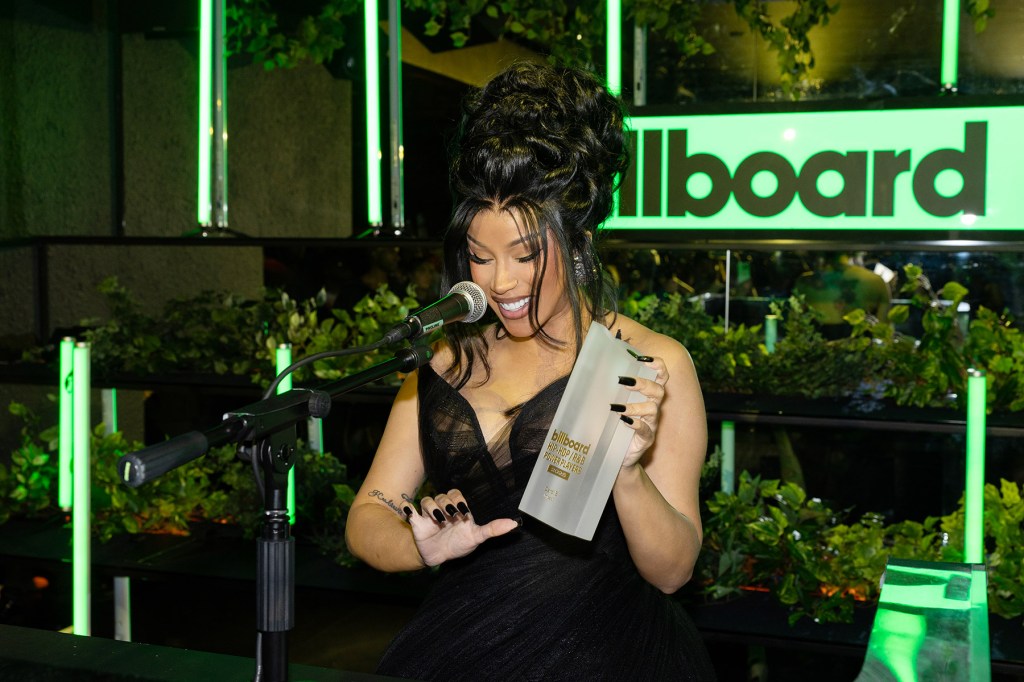 Cardi B Accepts 2025 Billboard Impact of the Year Award: ‘I Want to Be ...