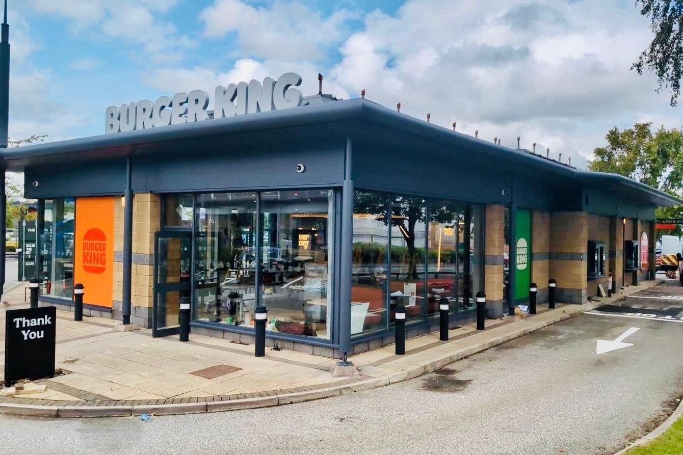 Burger King's Wigan restaurant to reopen following it's recent glow up and renovation