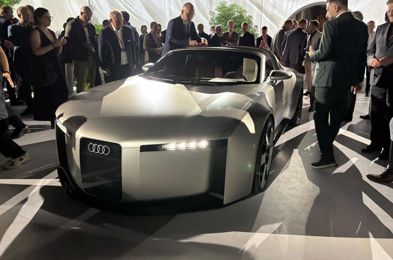 Audi TT reborn as radical electric sports car for 2027