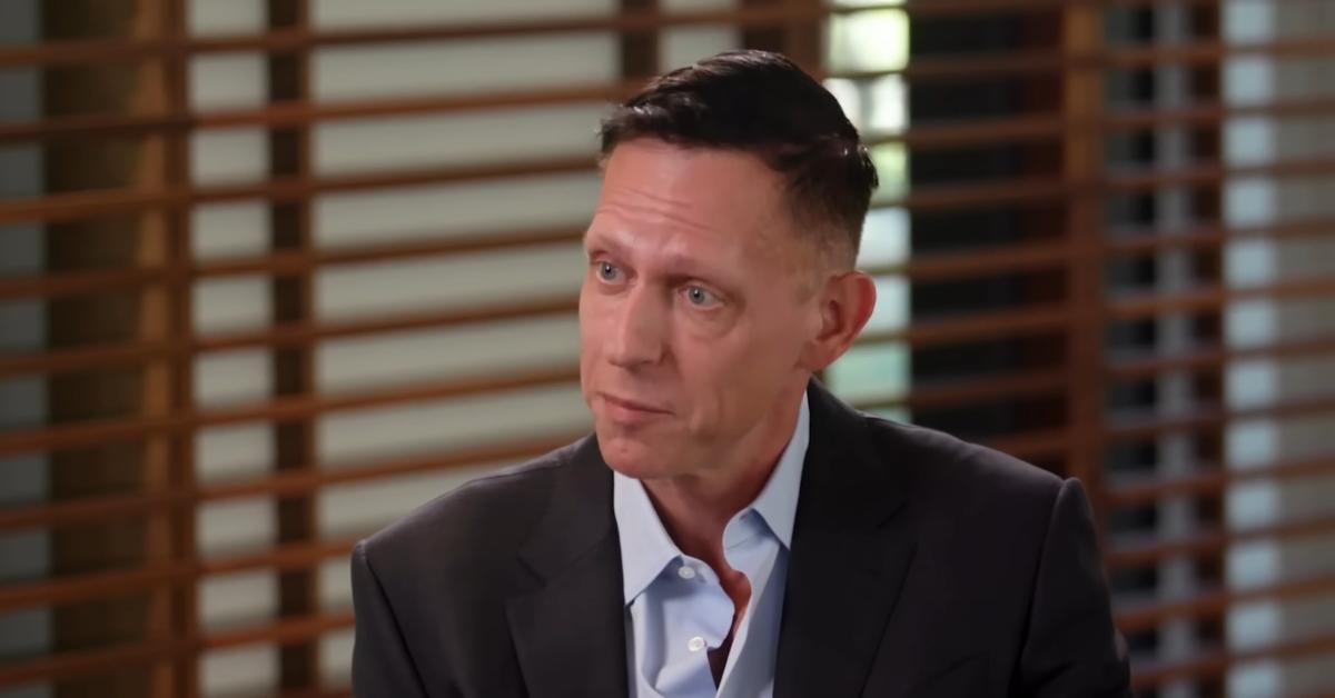 Peter Thiel's Religion Is in Question After Billionaire's Zealous Focus ...