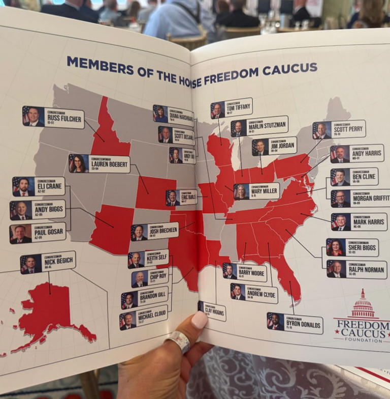 Exclusive: Far-Right Freedom Caucus Member List Leaked