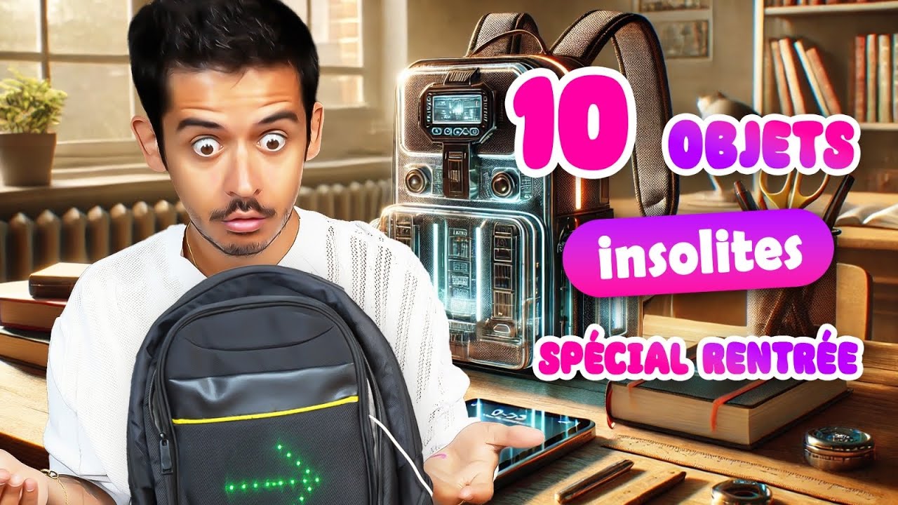 Les objets insolites spécial rentrée