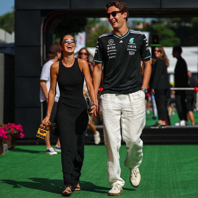 George Russell’s Girlfriend Carmen Montero-Mundt Becomes Fashion Star ...