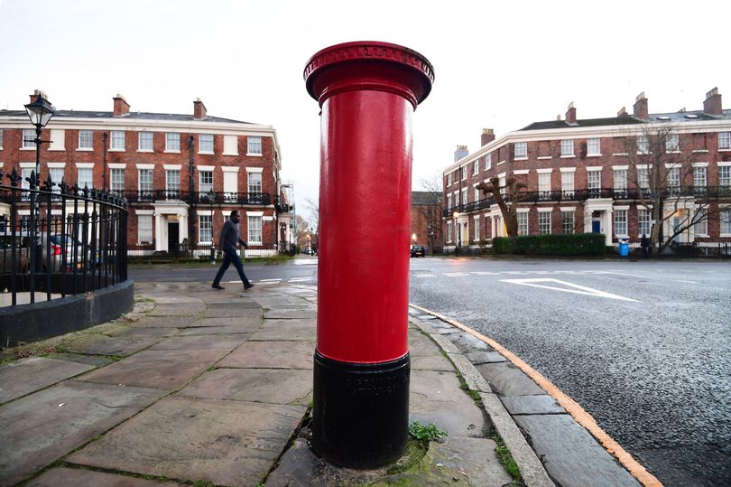 Rare city centre post box is relic of one of UK's biggest scandals