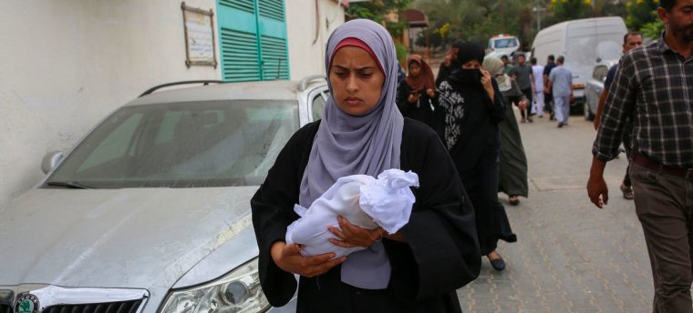 Victims of Gaza hospital bombing race against time for lifesaving ...