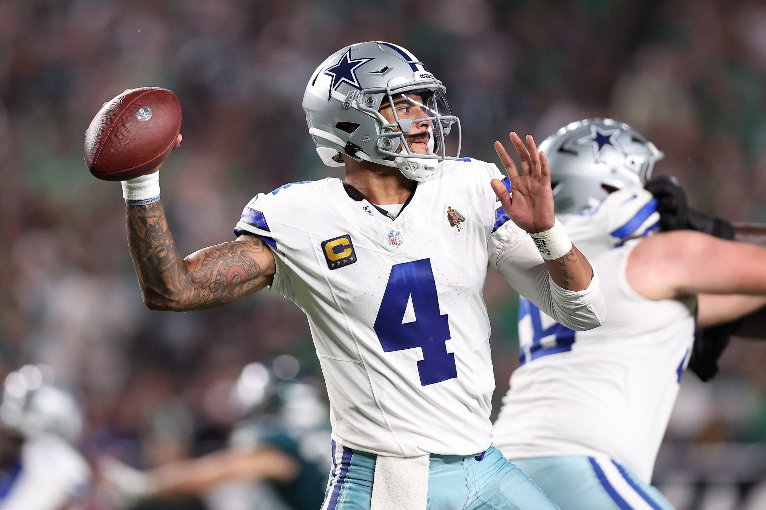 Dak Prescott shares his side of Jalen Carter spitting incident
