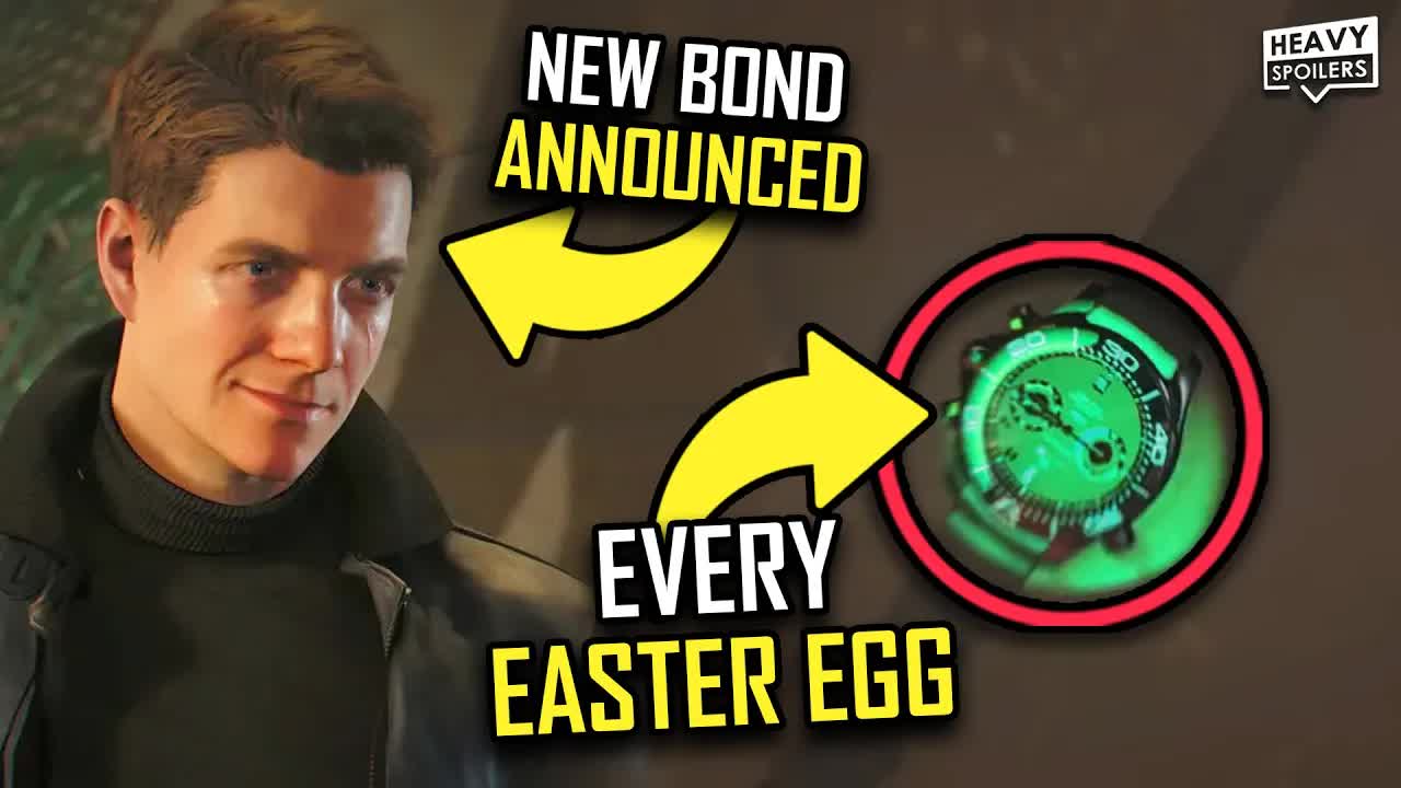 James Bond first light gameplay breakdown | Every easter egg, things ...