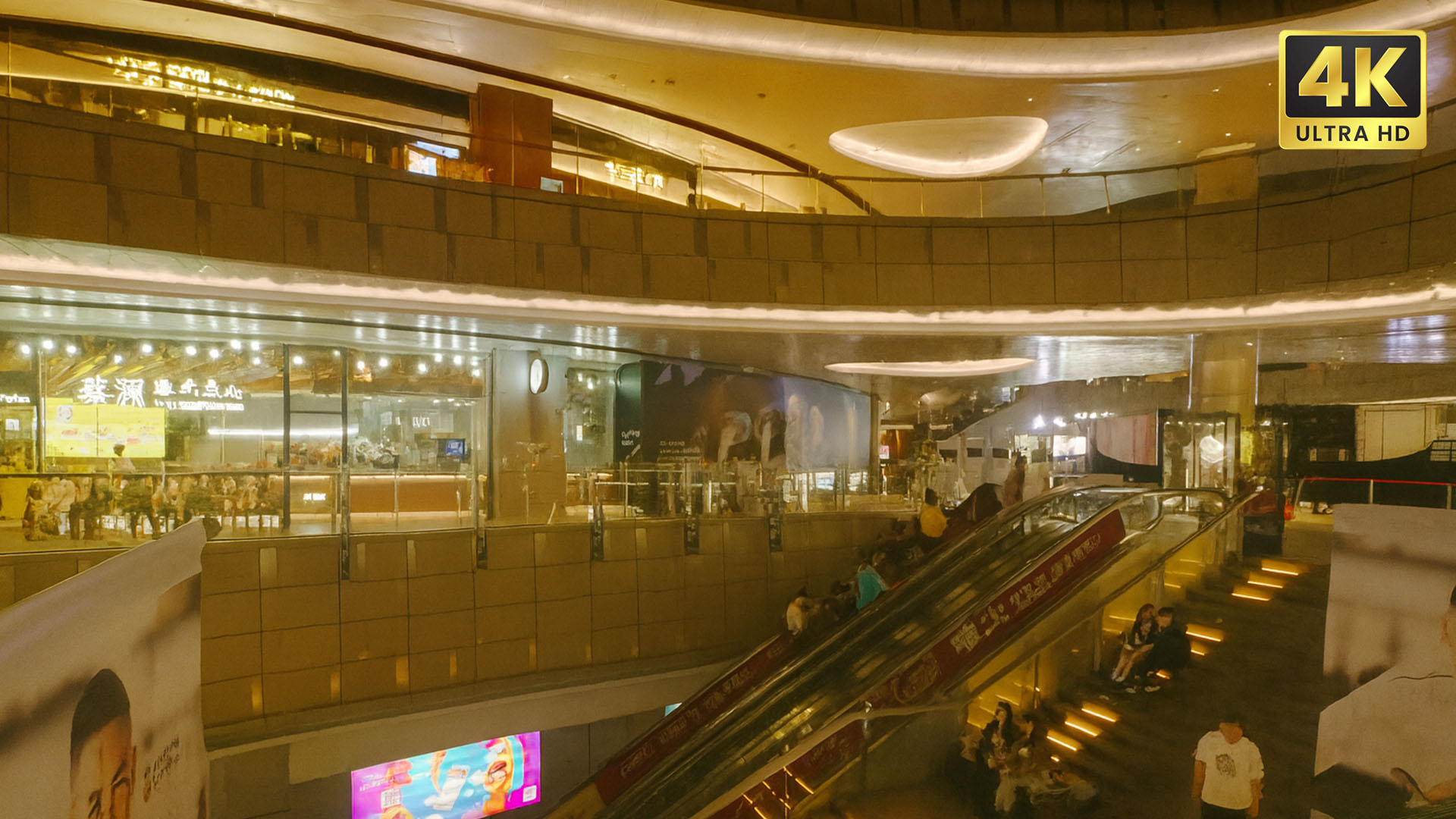 Walking Tour in Shenzhen Cyberpunk Night Scene – China 4K