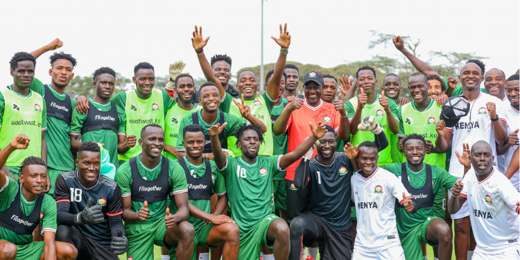 Gambia Scores Against Kenya