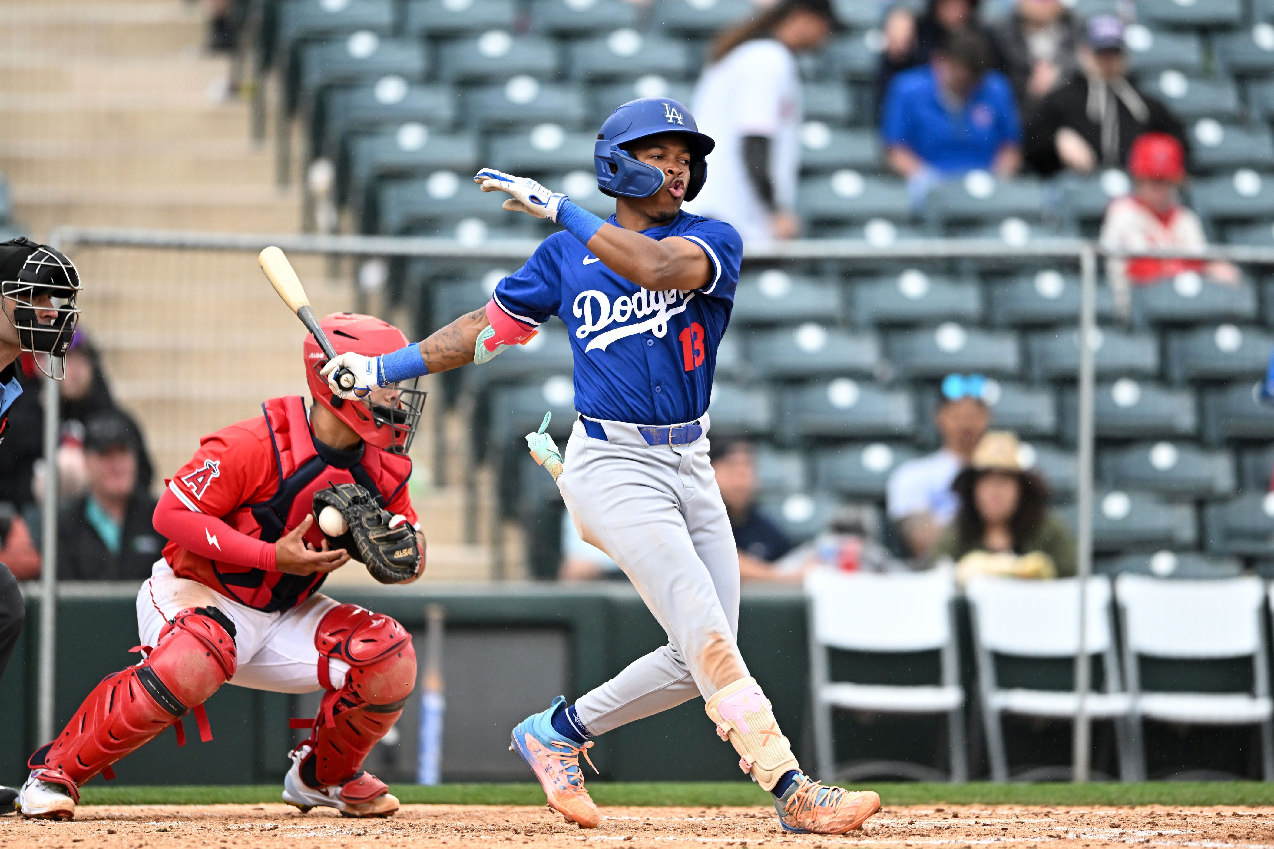 Kendall George steals his 100th base, then makes it 101