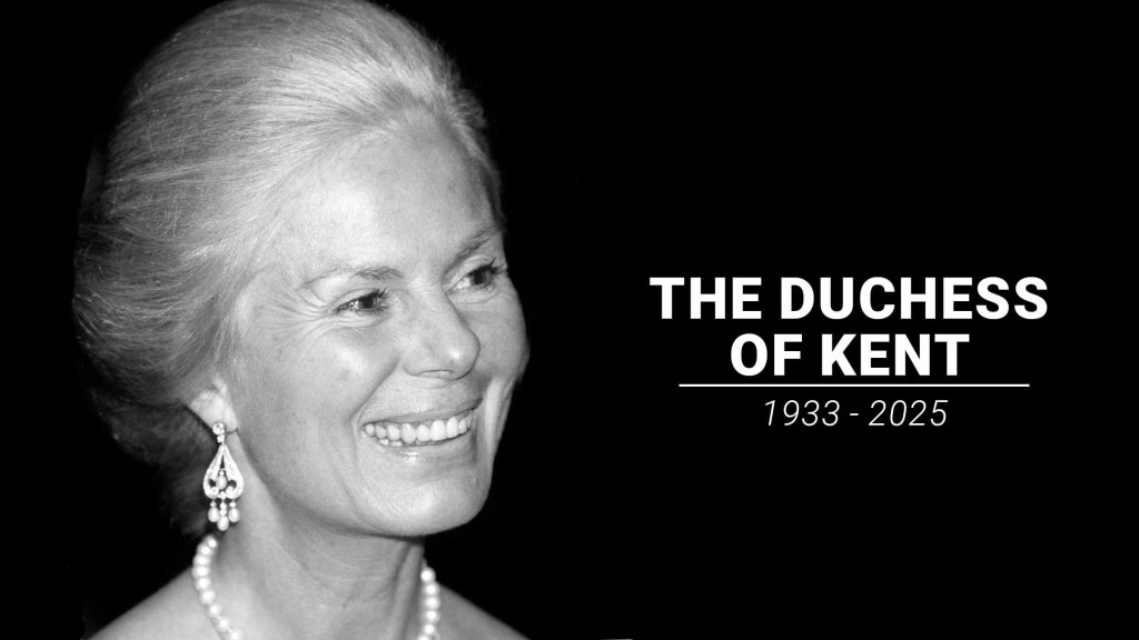 William and Kate pay tribute after The Duchess of Kent dies aged 92