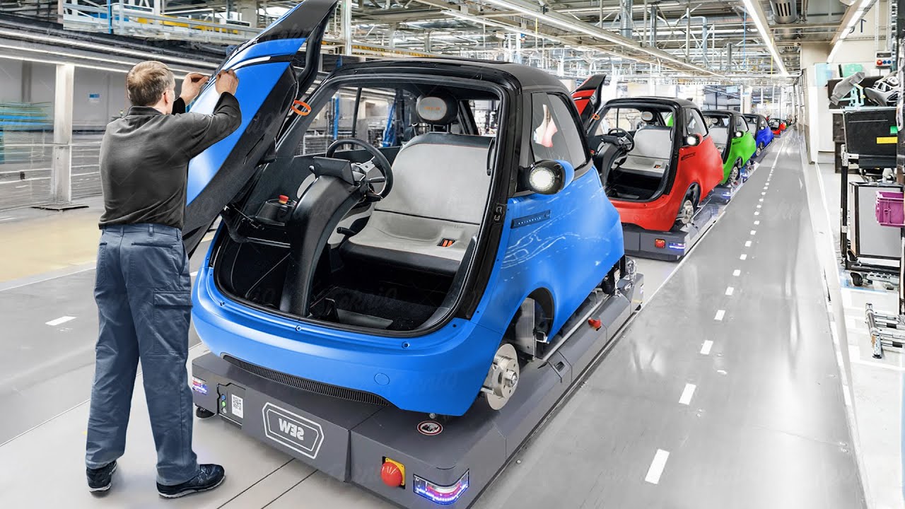 Exploring the European factory producing the smallest electric cars