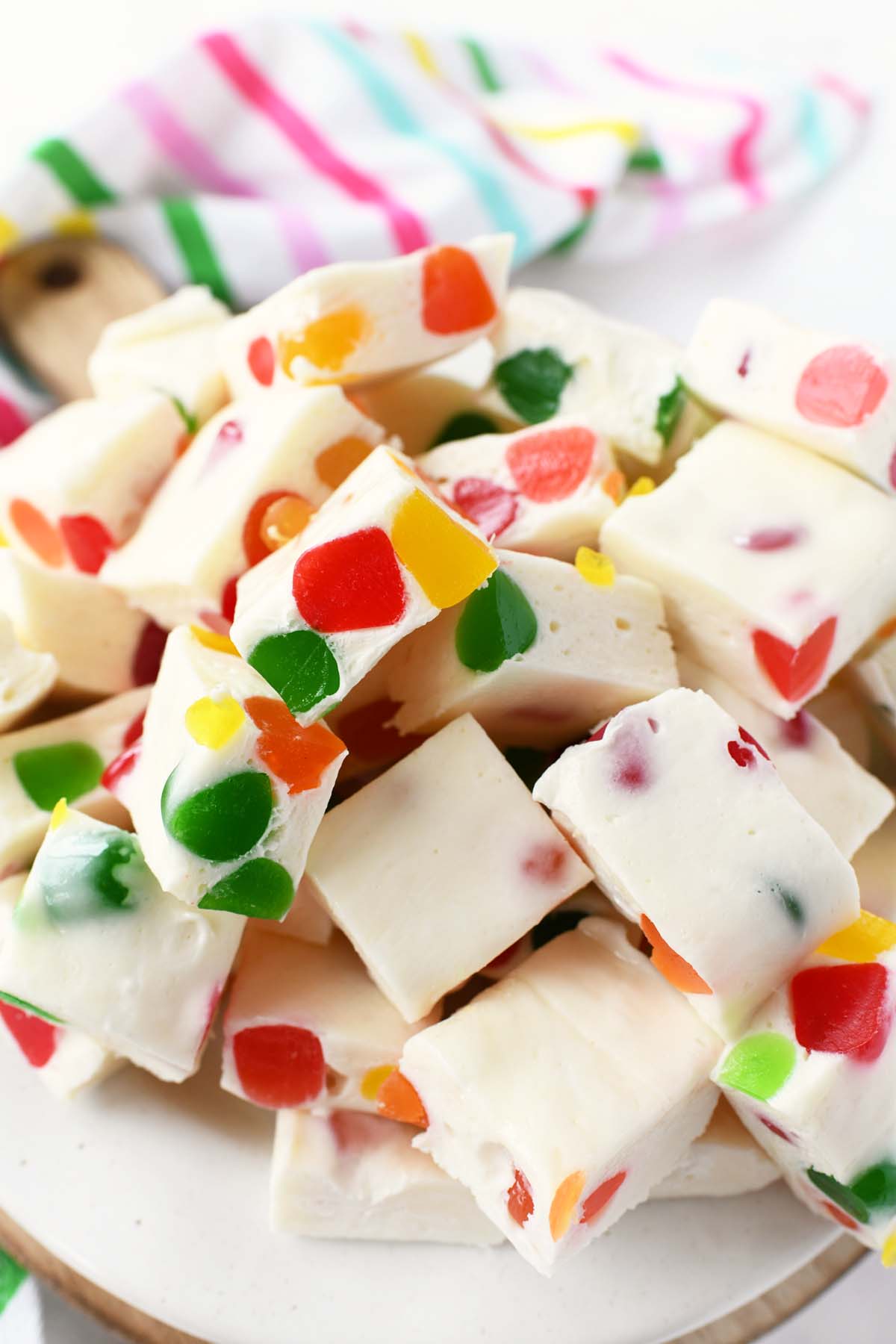 Fruity Gumdrop Nougat Candy