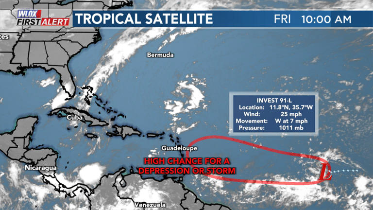 High chance for new tropical system to form in Atlantic