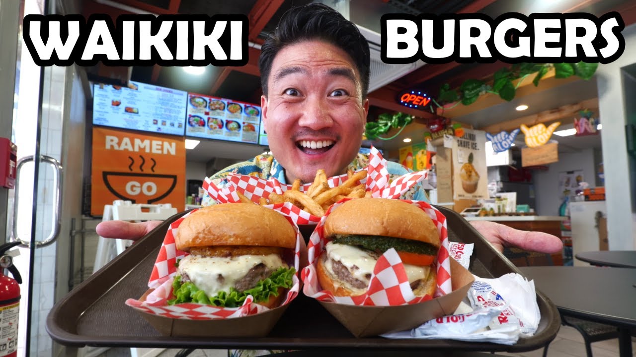 3 must-try burger restaurants in Honolulu!