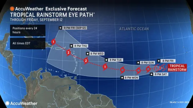 Will Invest 91L become the Atlantic’s second hurricane of the season?