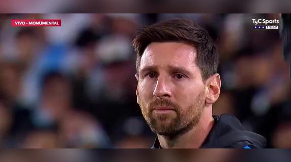 Messi trattiene a stento le lacrime nell'ultima gara casalinga con la ...
