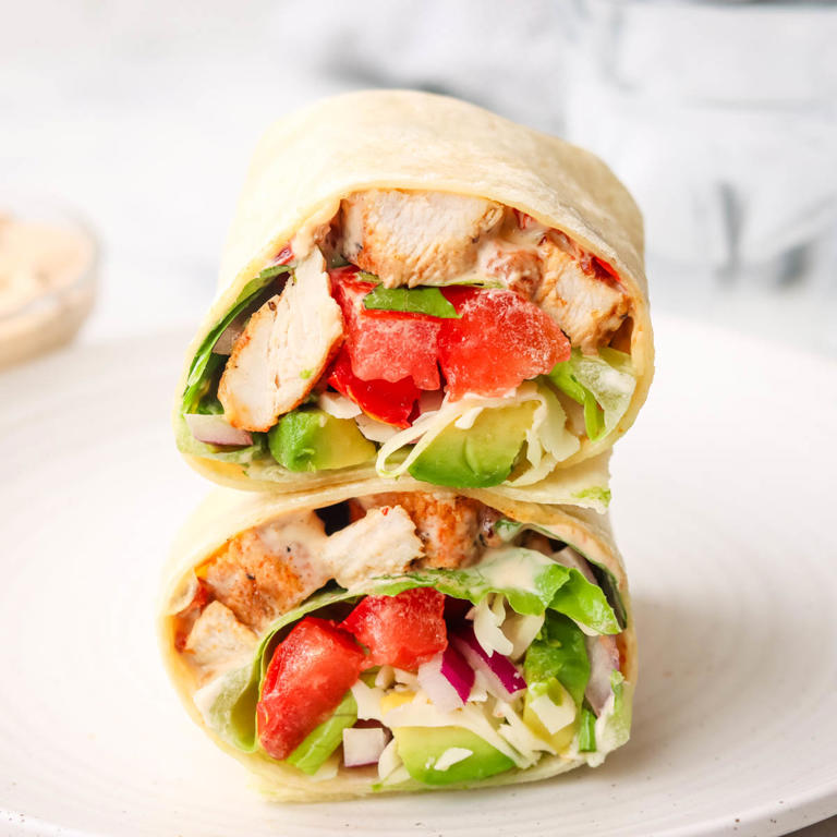 Grilled Chicken Wraps