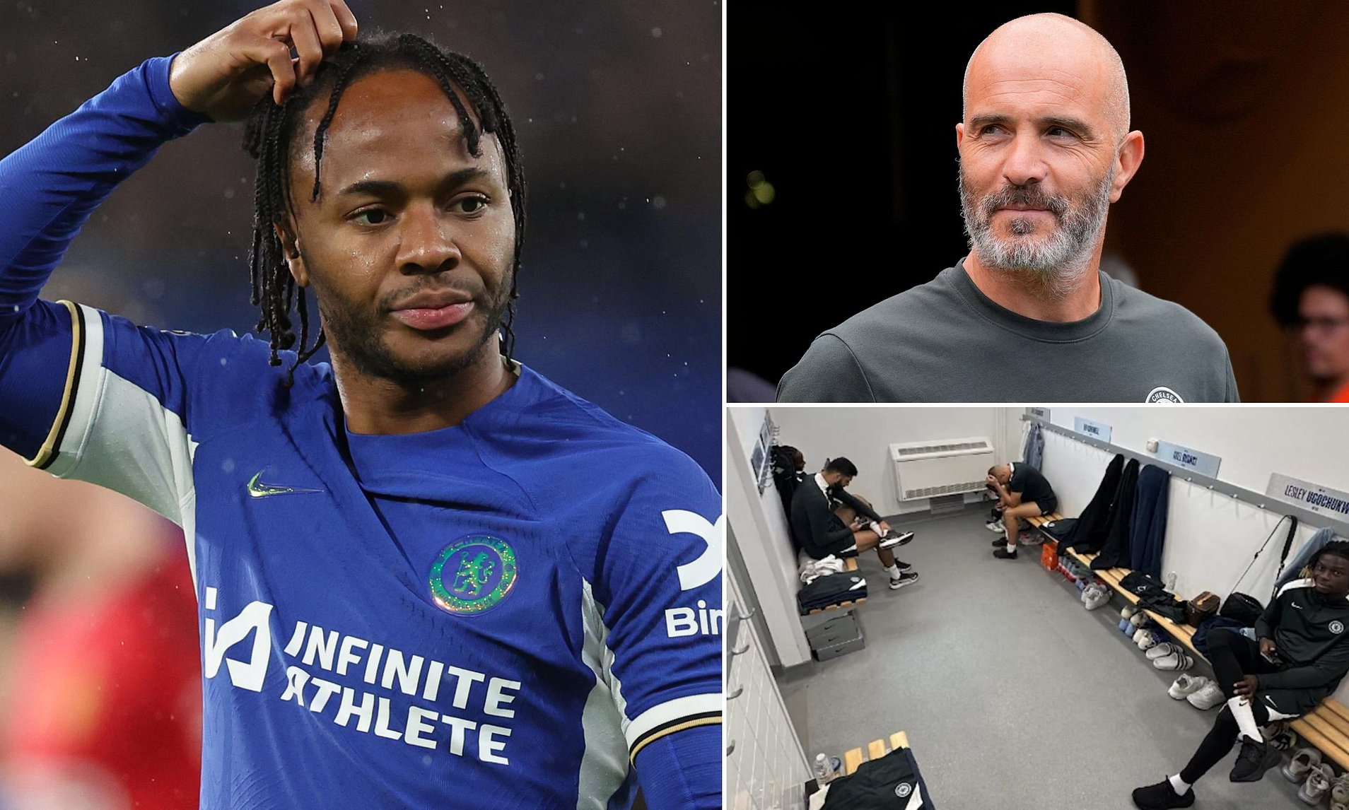 Chelsea jettison Raheem Sterling in new three-man bomb squad, with £ ...