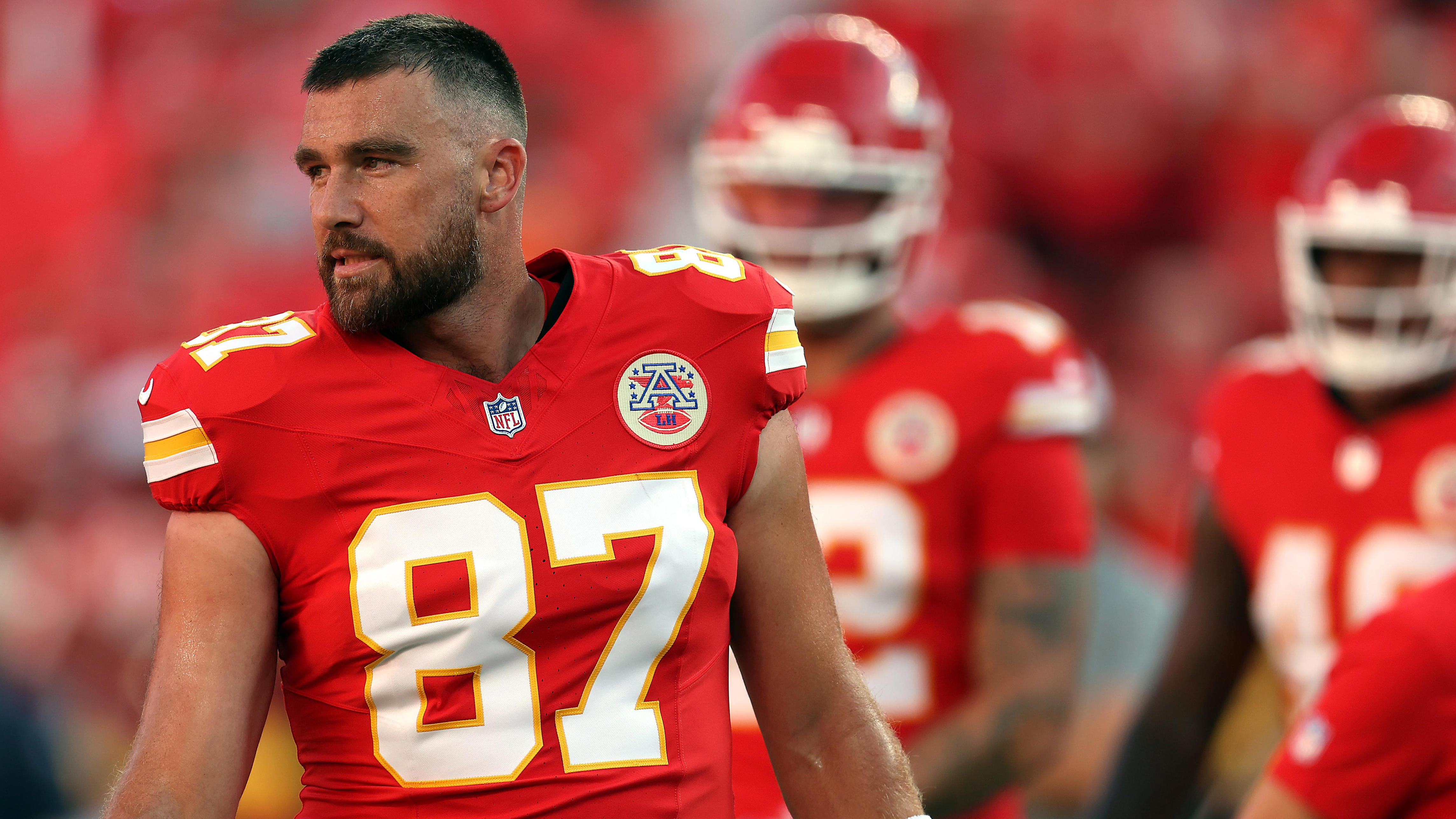 Travis Kelce impersonates Patrick Mahomes before Brazil game as "payback"