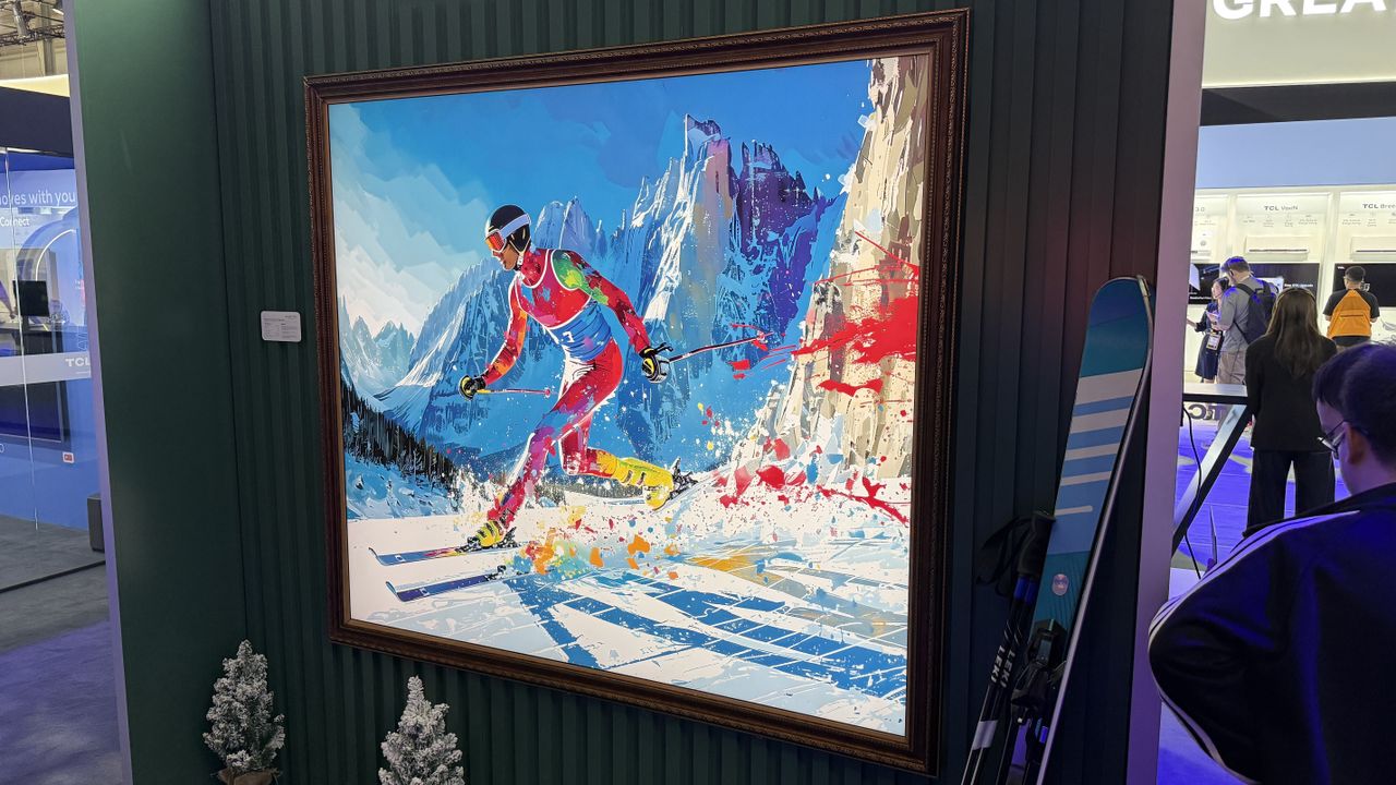 I've never been into the art TV craze, but TCL's ultra-low power 85 ...