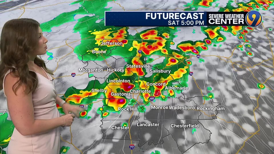 Friday afternoon's forecast with Meteorologist Danielle Miller