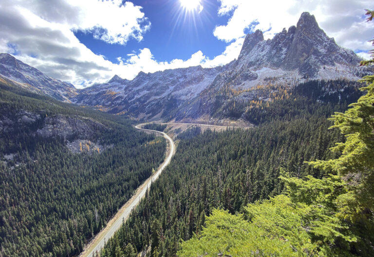 Take the North Cascades Scenic Highway and do the Cascade Loop