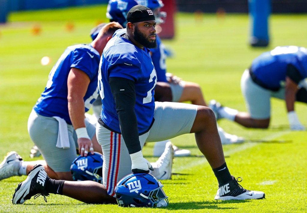 Andrew Thomas’ major Giants step unlikely to be enough for Week 1 return