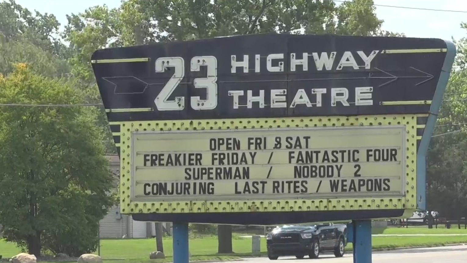 Michigan drive-in theater continues strong business for nearly 75 years