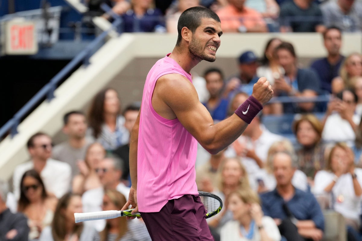 Carlos Alcaraz proves too strong for Novak Djokovic to book US Open ...