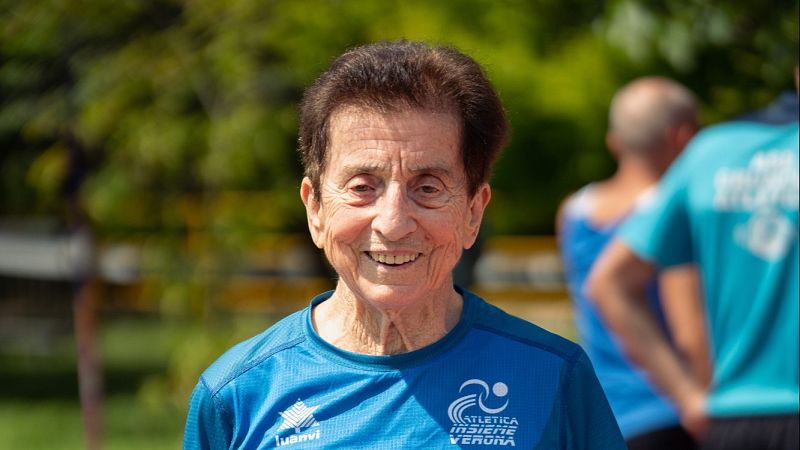 Emma Mazzenga, la mujer de 92 años con récords mundiales en atletismo ...