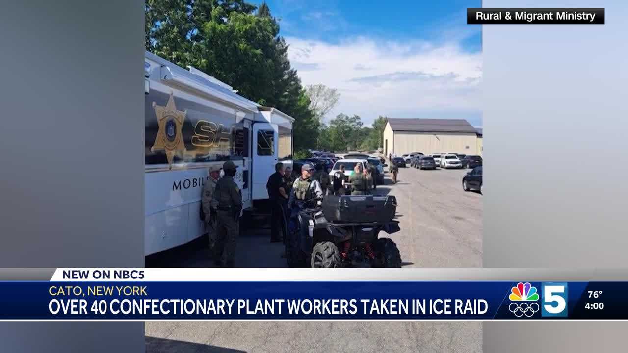More than 40 workers detained in ICE raid near Syracuse